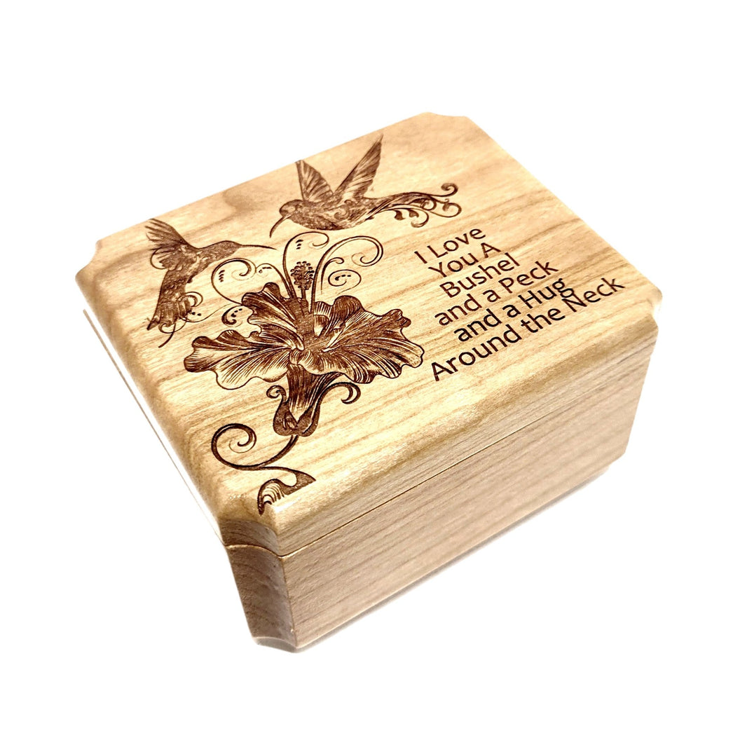 Mini Music Box | Miniature Custom Wind Up Music Box, Personalized