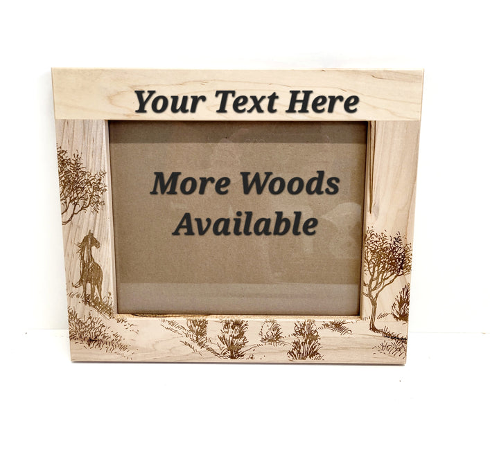 Personalized Engraved Wooden Picture Frames | Custom Handmade Frame